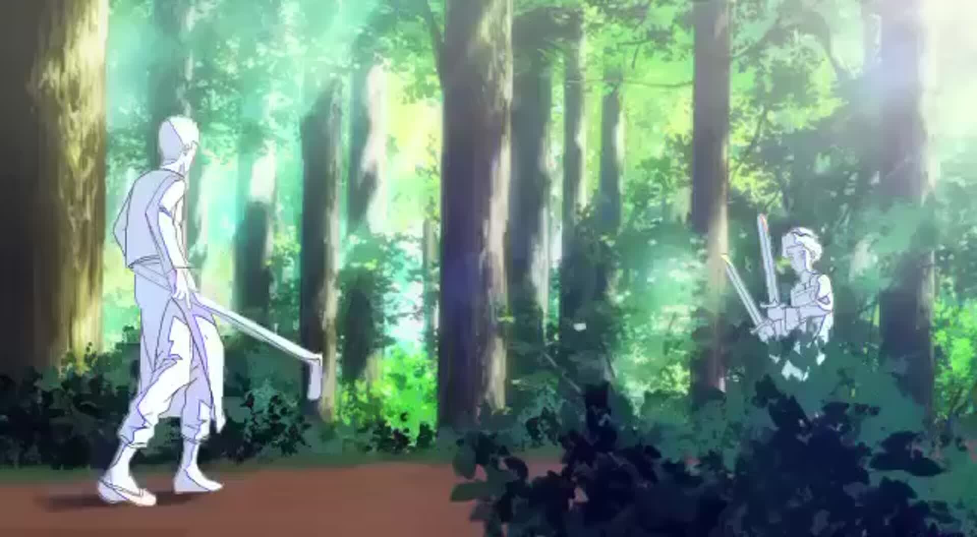 ArtStation - in between and clean up