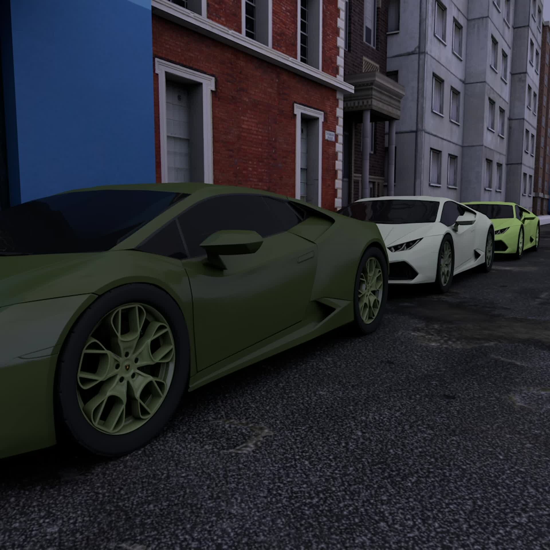 ArtStation - Lamborghini Huracan Animation