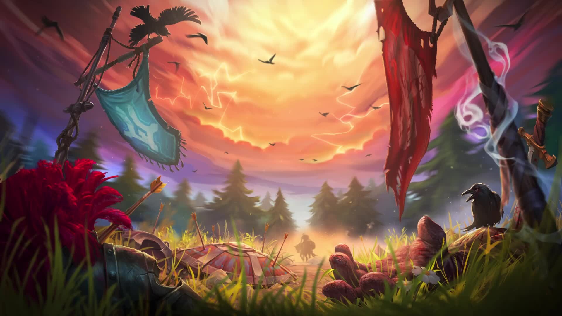 ArtStation - Animated login screen