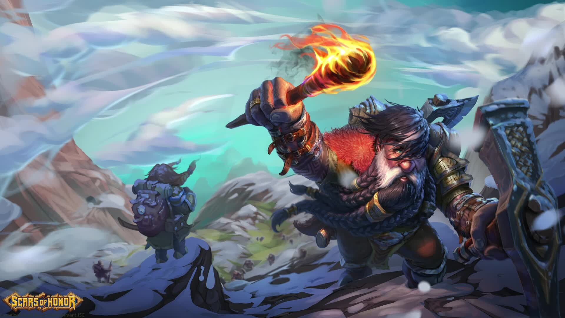 ArtStation - Animated Dwarf illustration