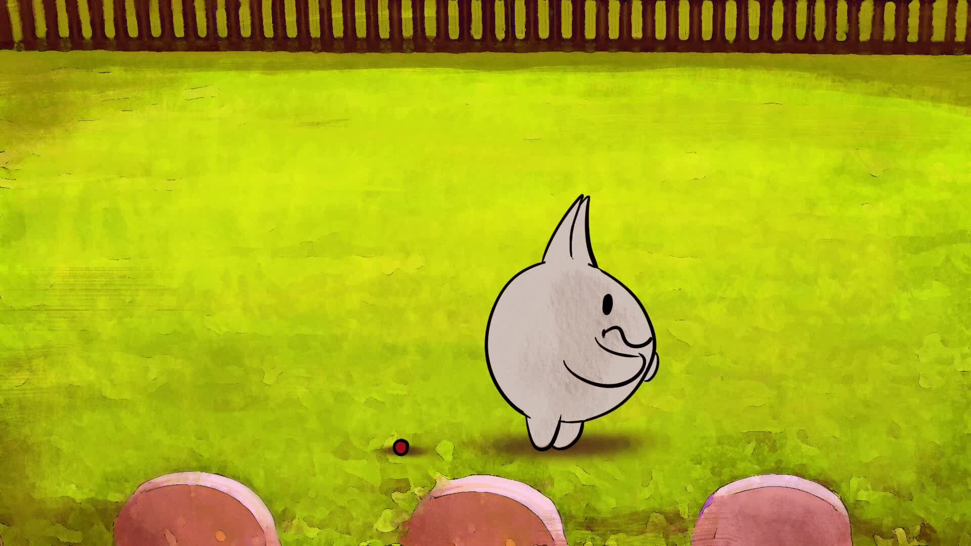 ArtStation - Onion Character Throws Ball 2D Animation