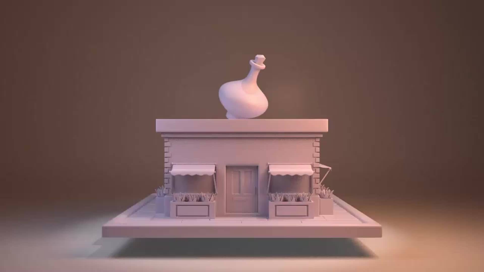 ArtStation - Potions Shop