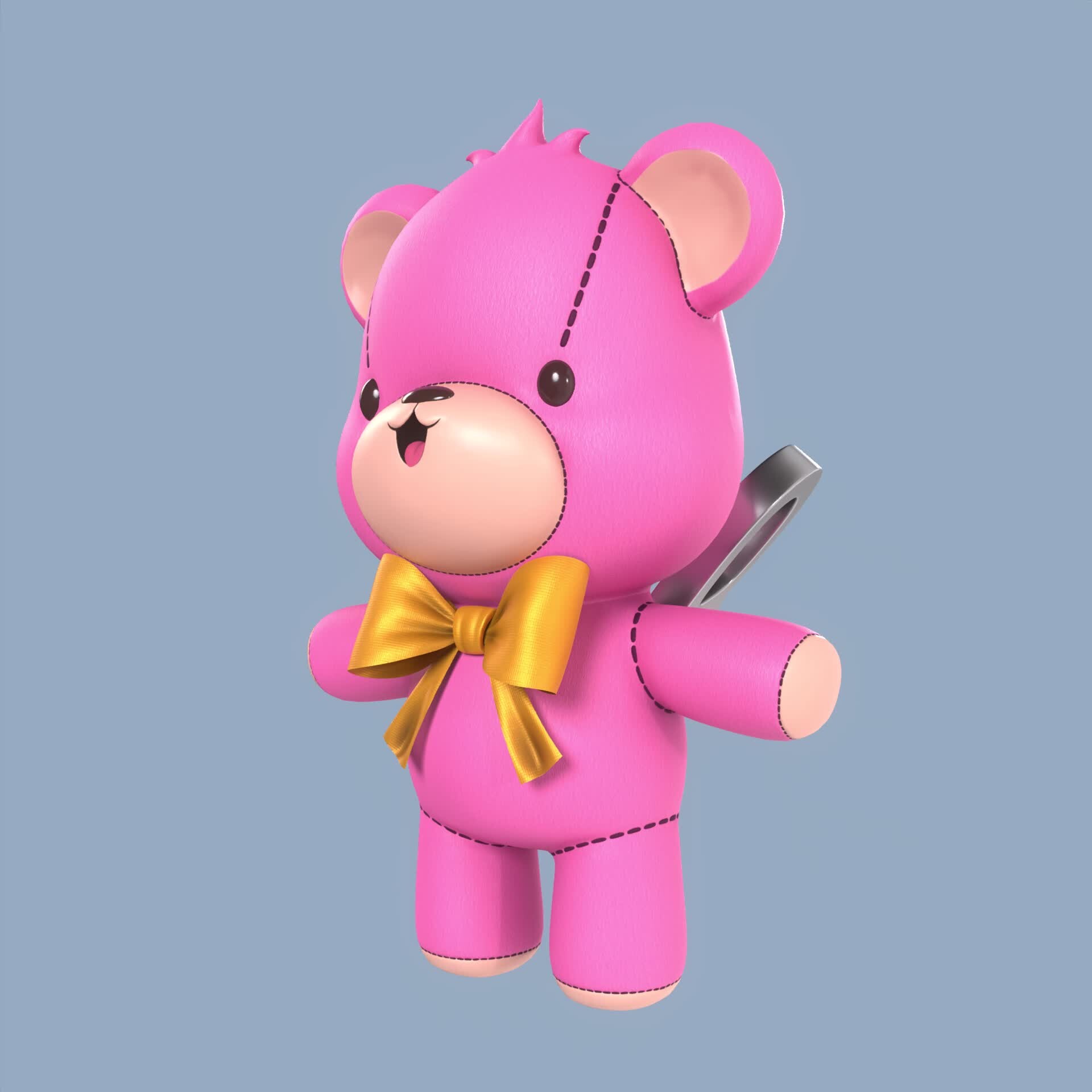 ArtStation - Pink Teddy
