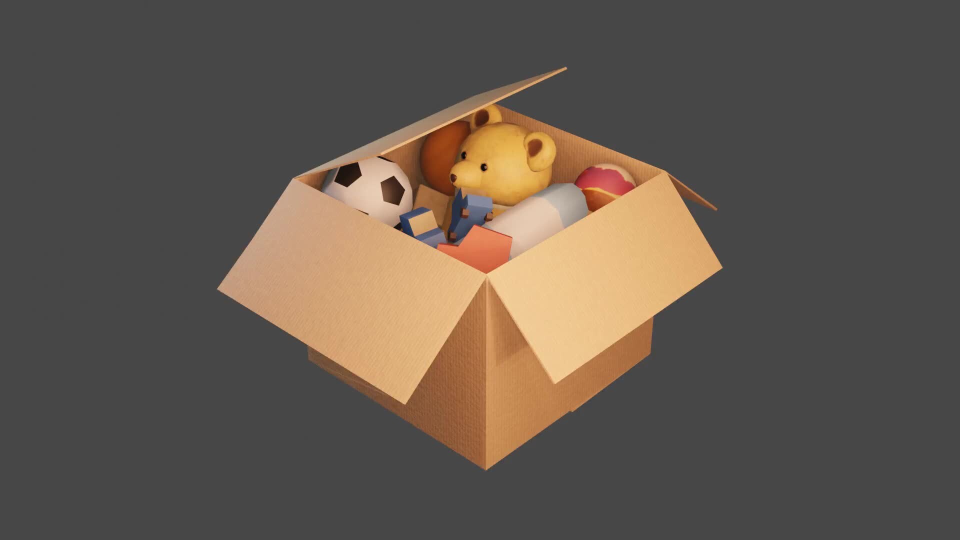 ArtStation - Box with toys