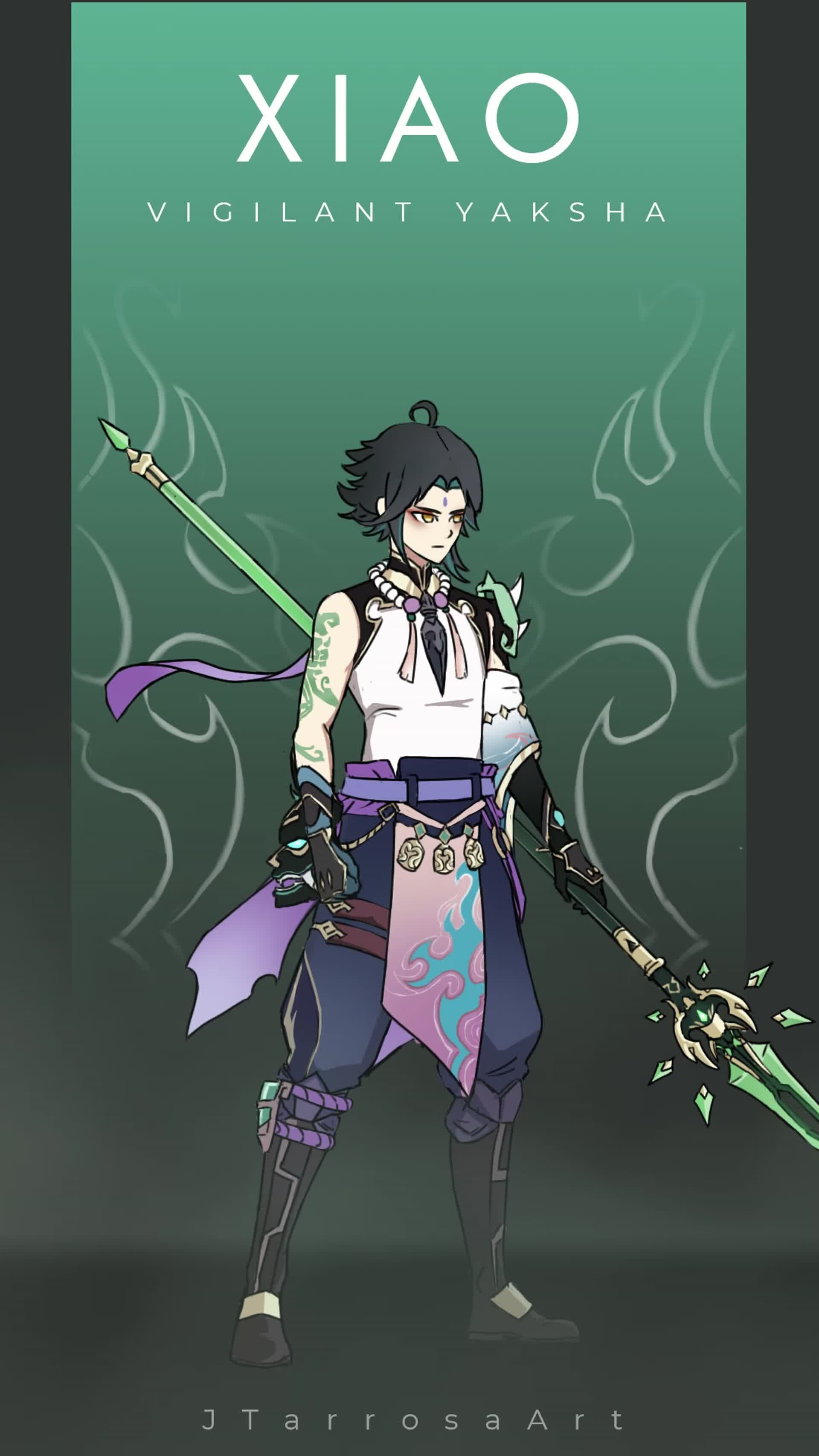 ArtStation - Xiao Animated GIF Poster