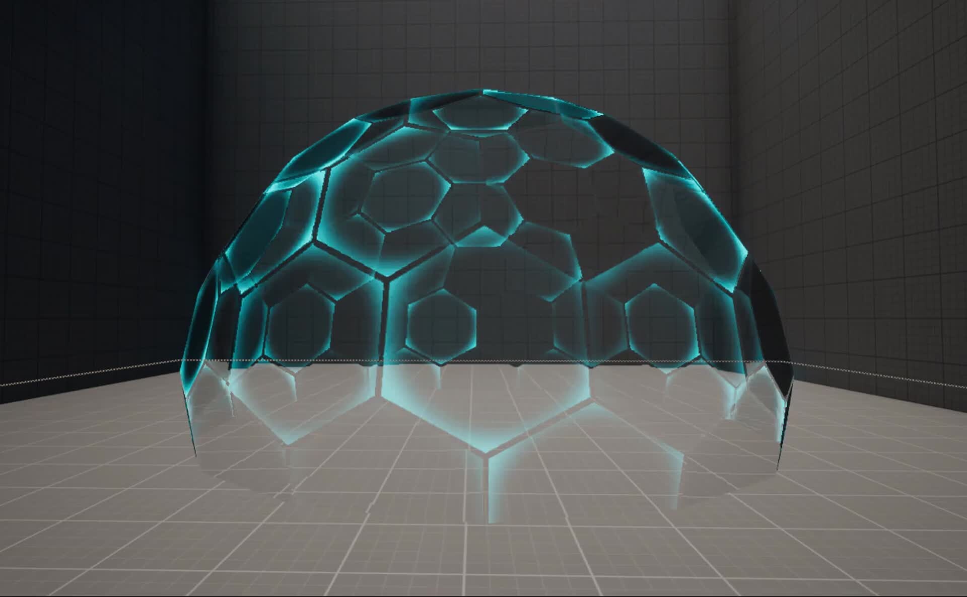 ArtStation - Hexagonal Cinetic Shield - VFX