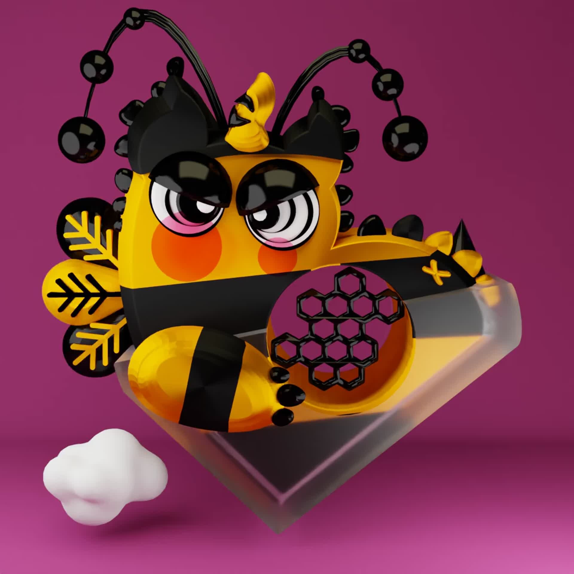 ArtStation - Liquid Bee Pet