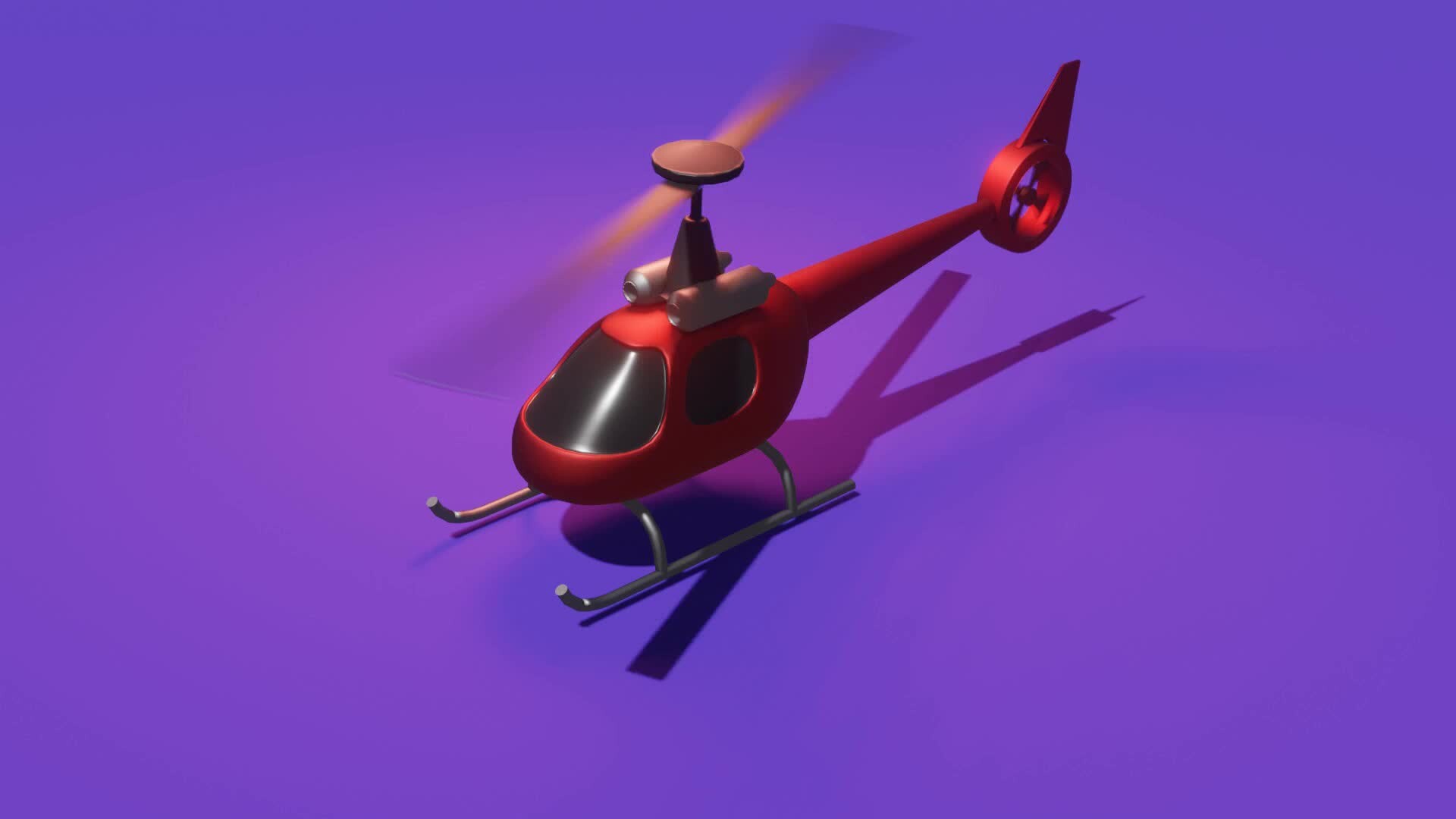 ArtStation - Helicopter animation