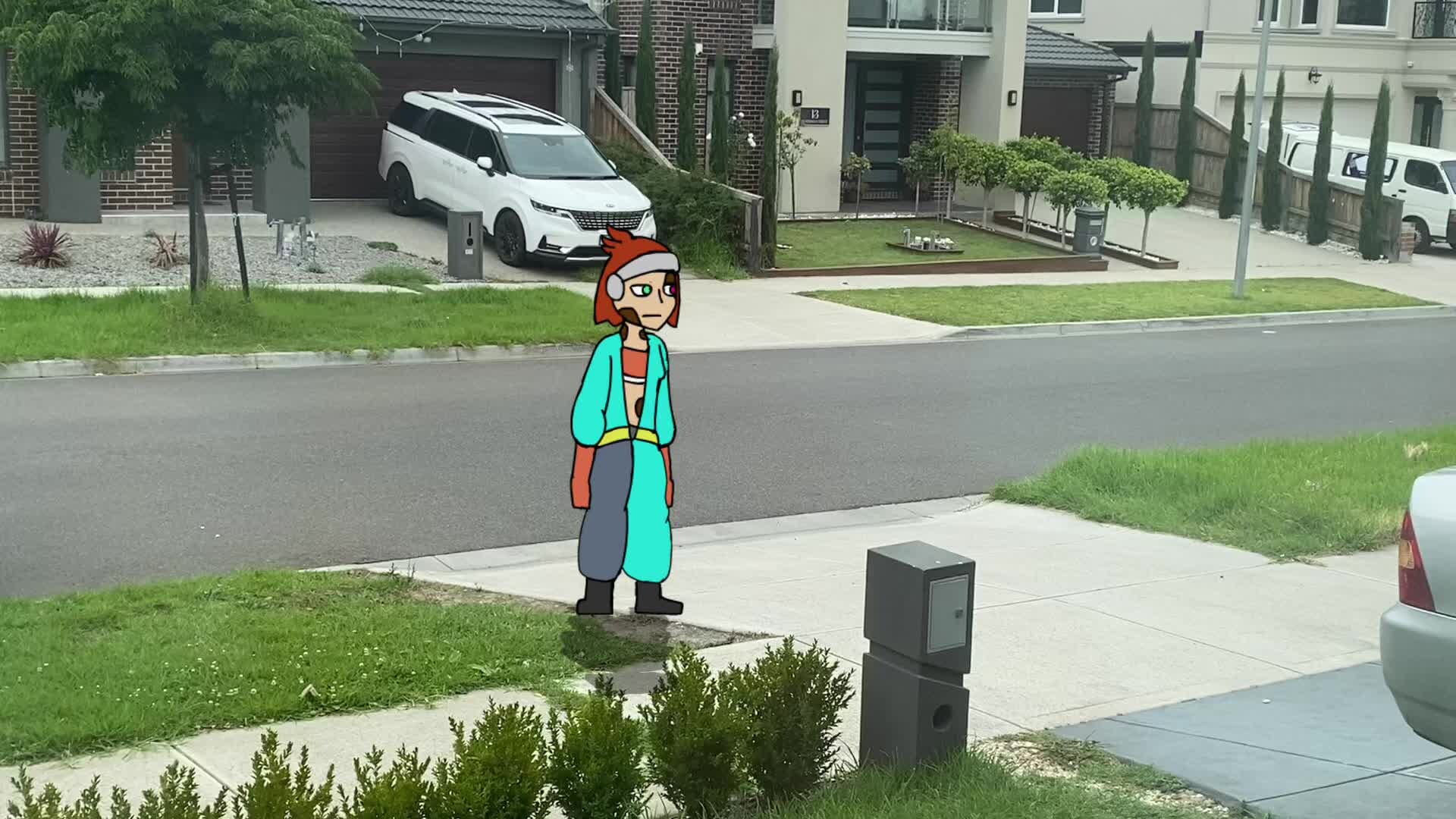 ArtStation - Character animation in real world video