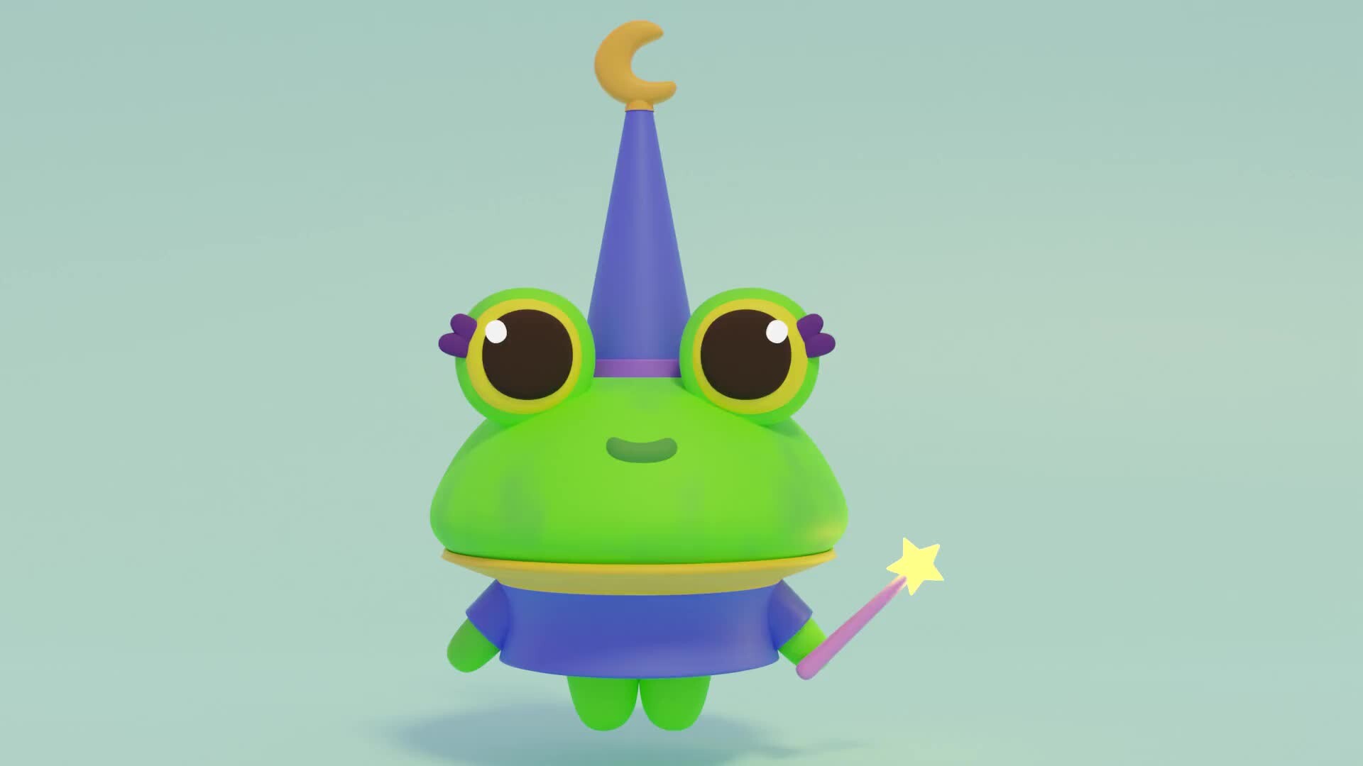 ArtStation - wizard frog