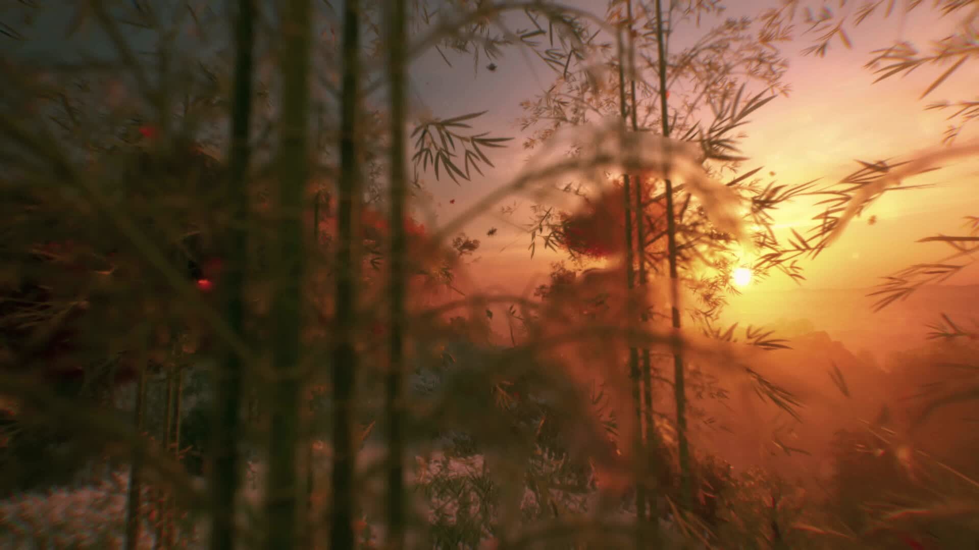 ArtStation - sunset scene