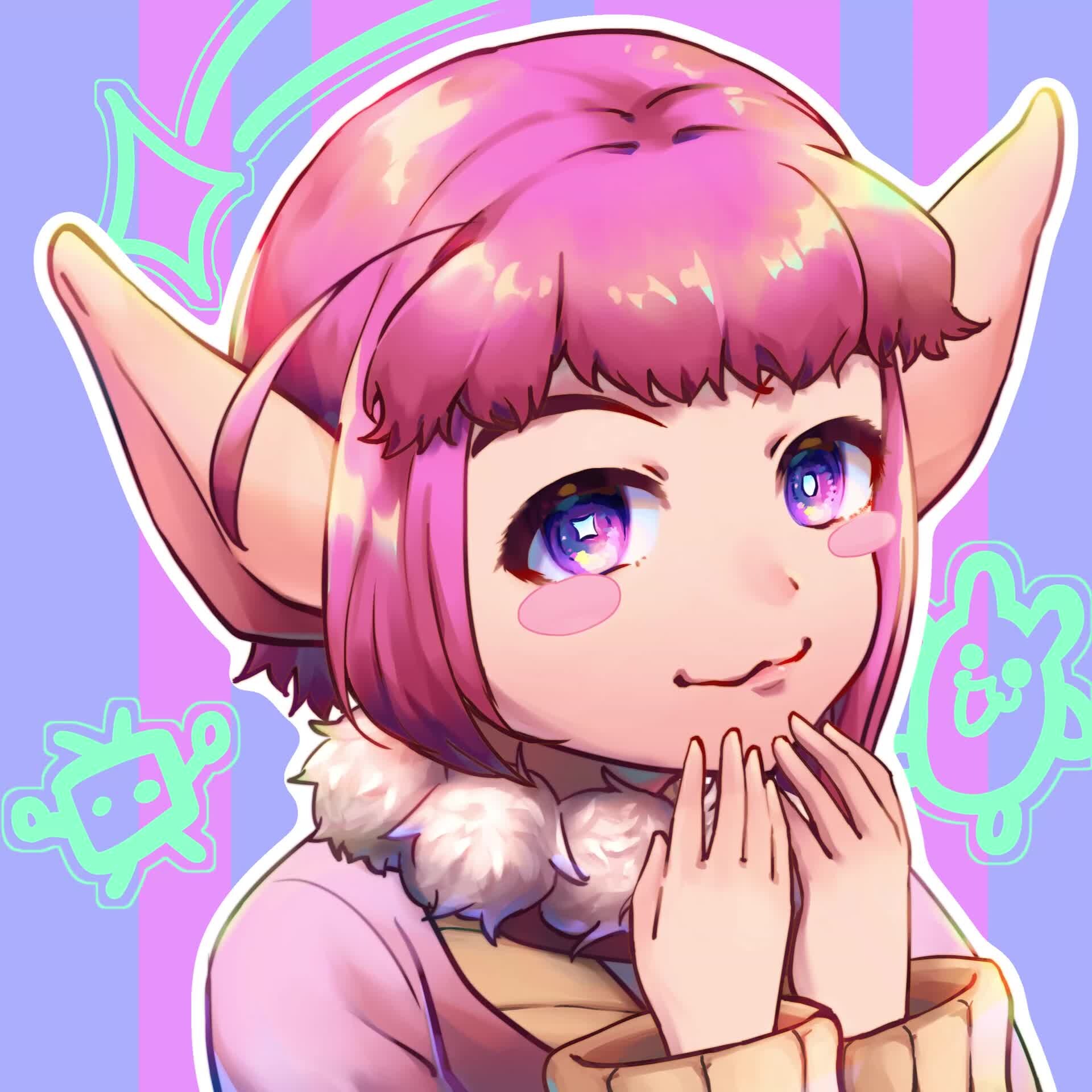 ArtStation - PITO/屁兔 - Spine dynamic avatar