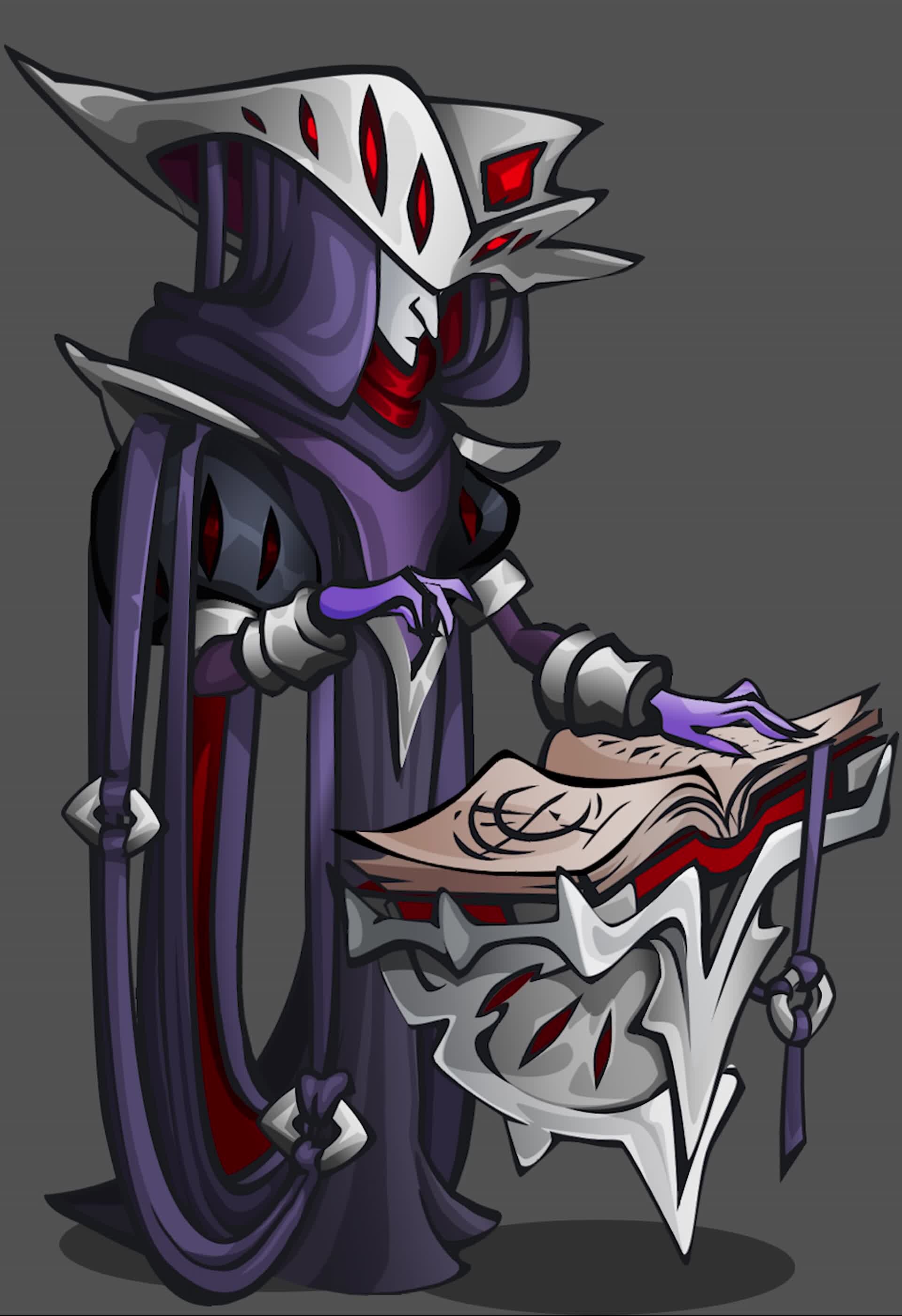 ArtStation - Tablet Keeper Mage (Spine 2D Animation)