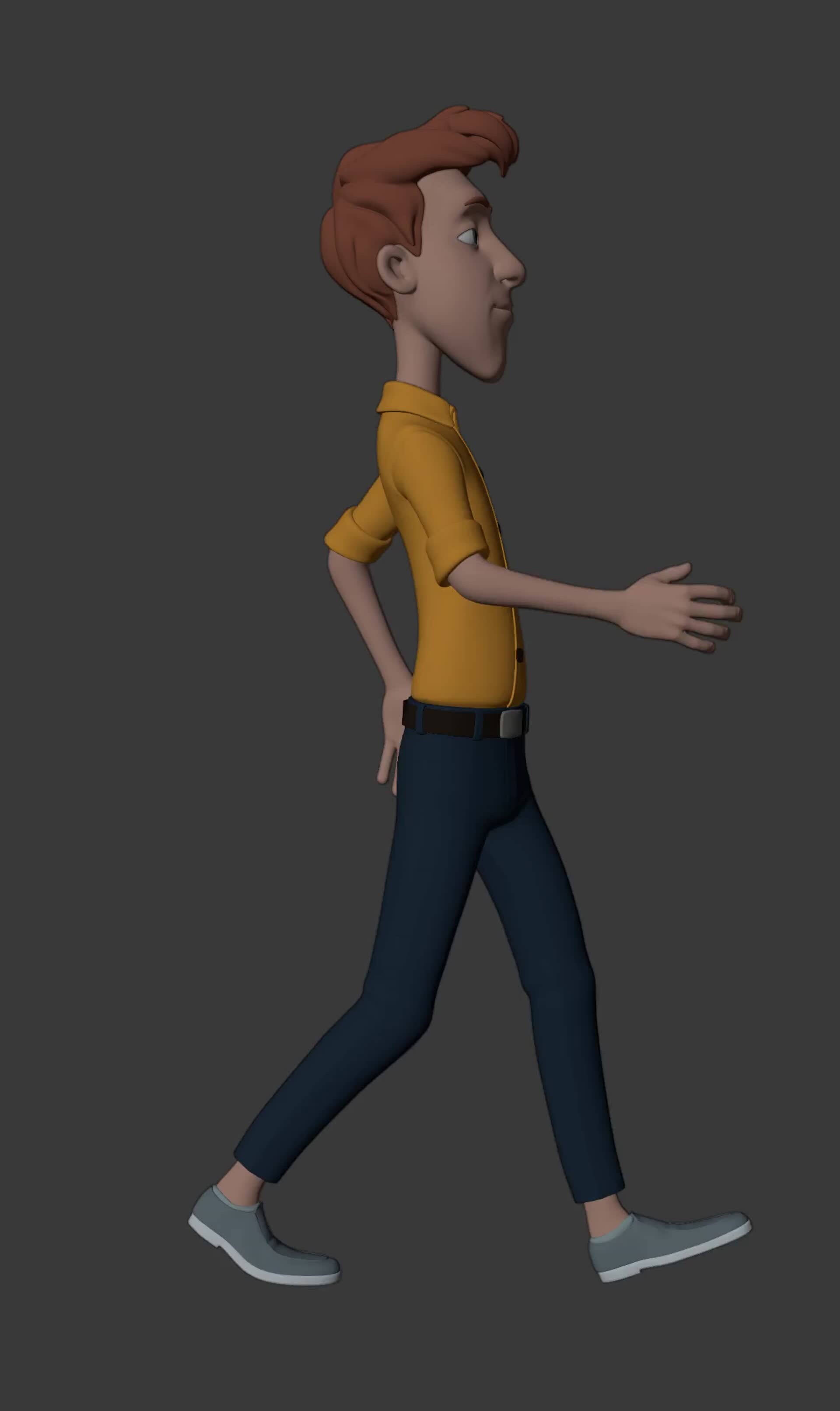 ArtStation - Walking Animation
