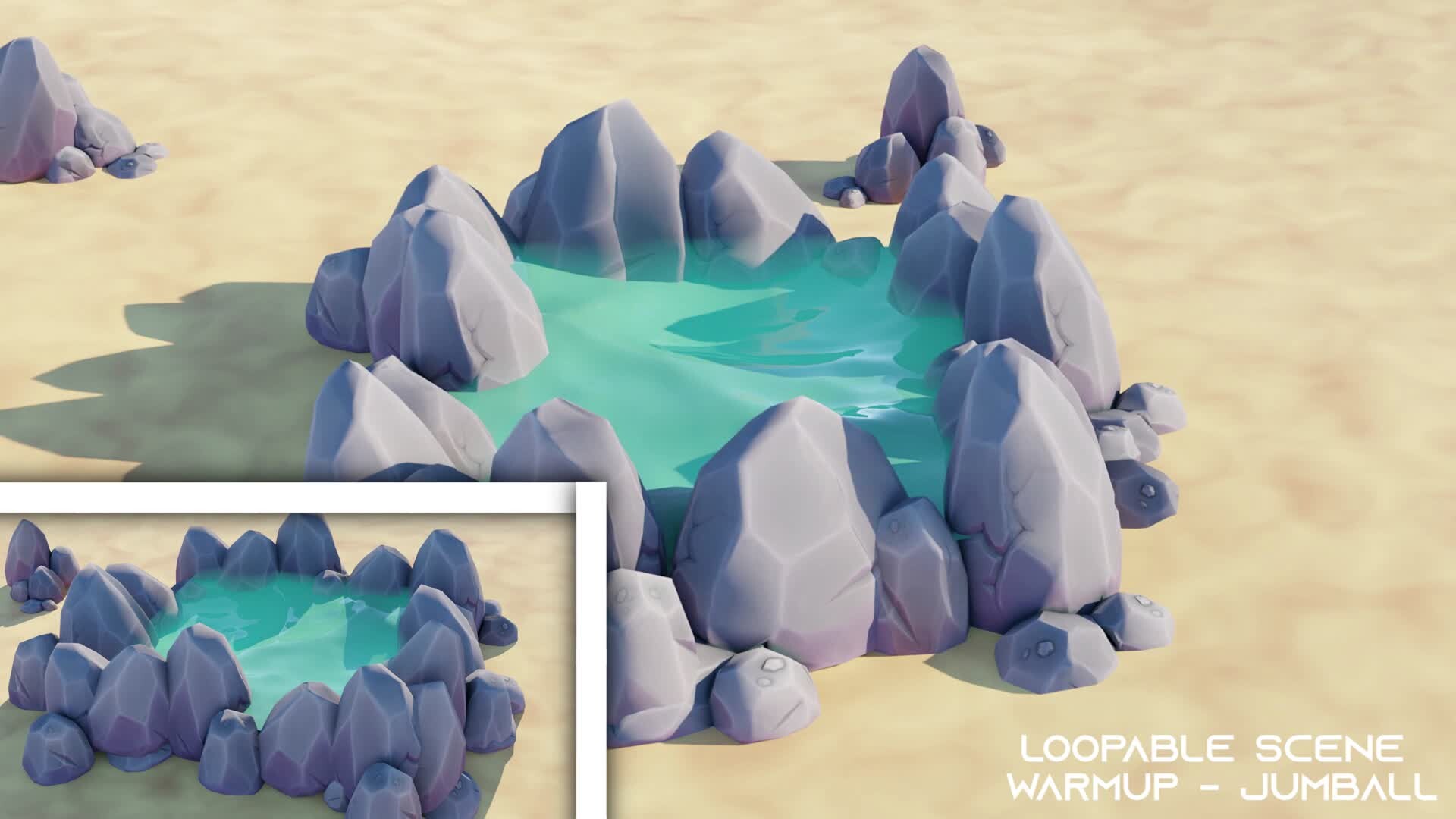 ArtStation - Warmup loop animations - Island ambiance 🌊🌴