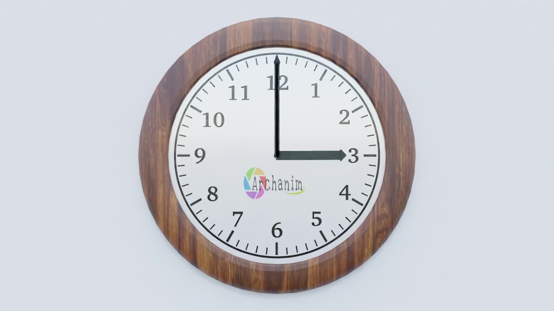 ArtStation - Real time Clock created with Geometry Nodes