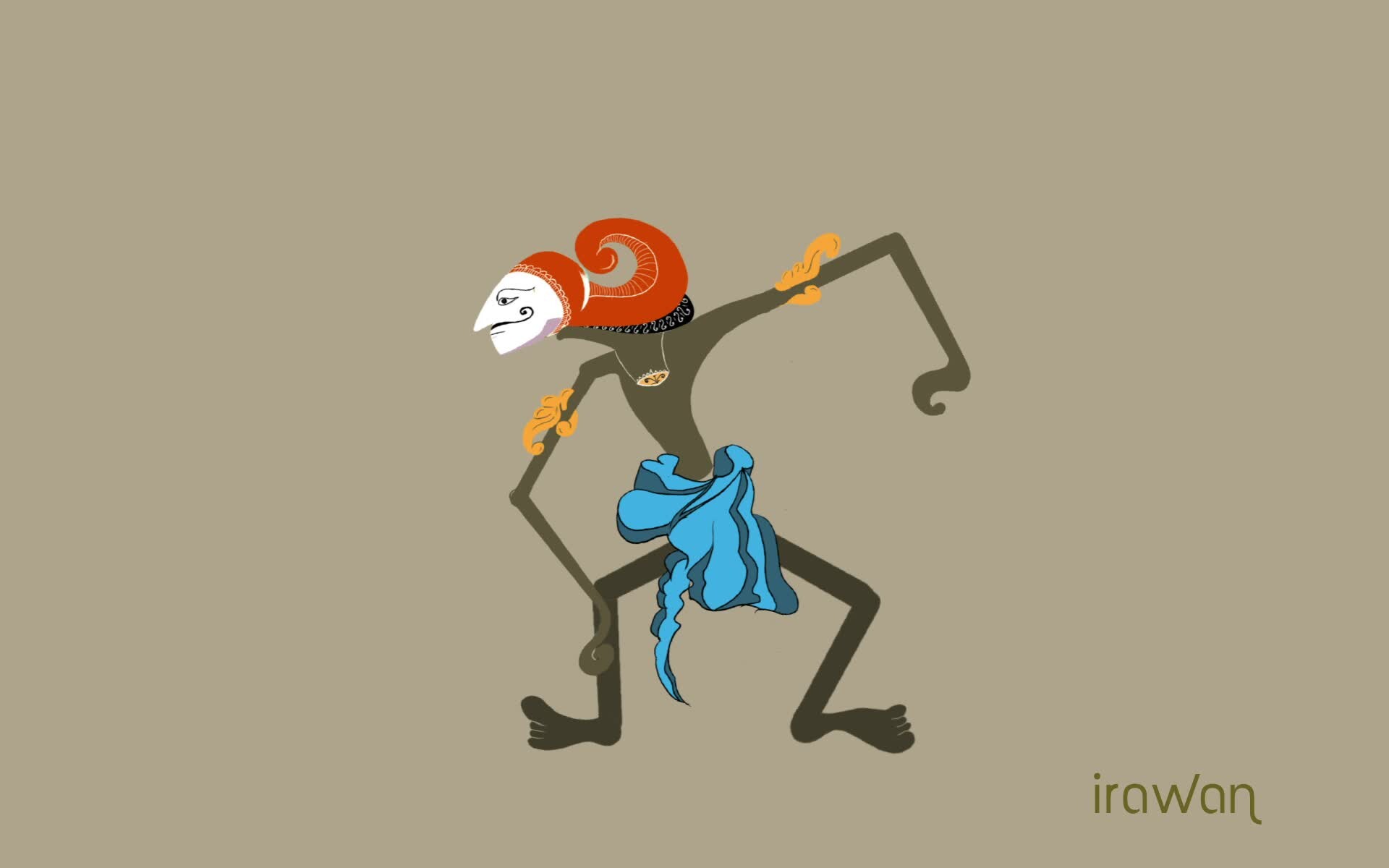 ArtStation - Wayang Irawan joged - Dum Pak Ting Ting, JOSS!