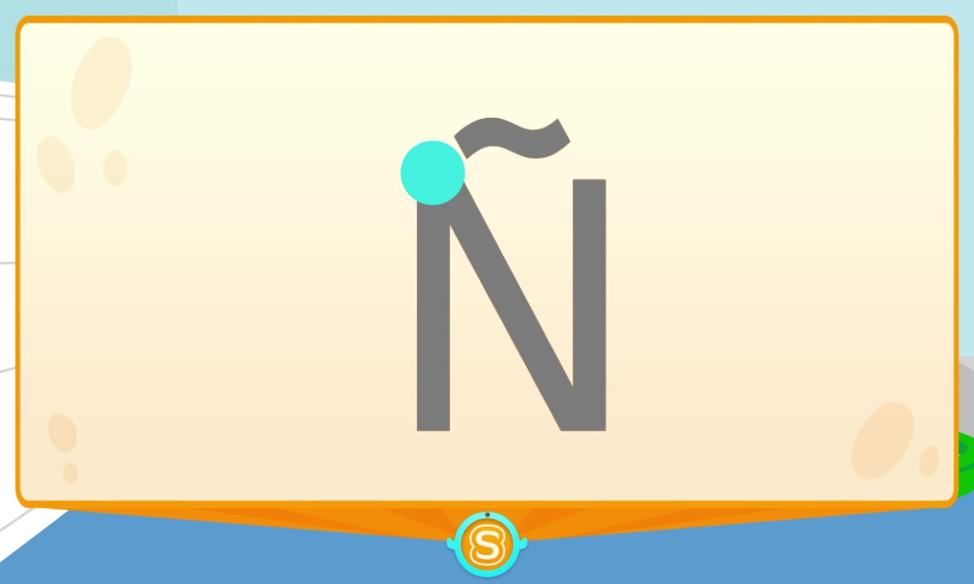 ArtStation - The Ñ story to learn to read