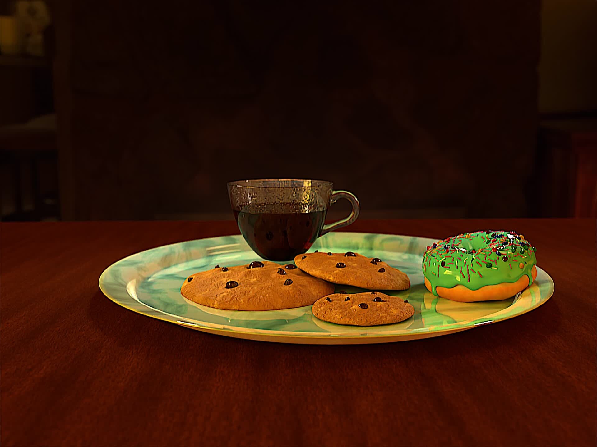 ArtStation - Tea and Cookies