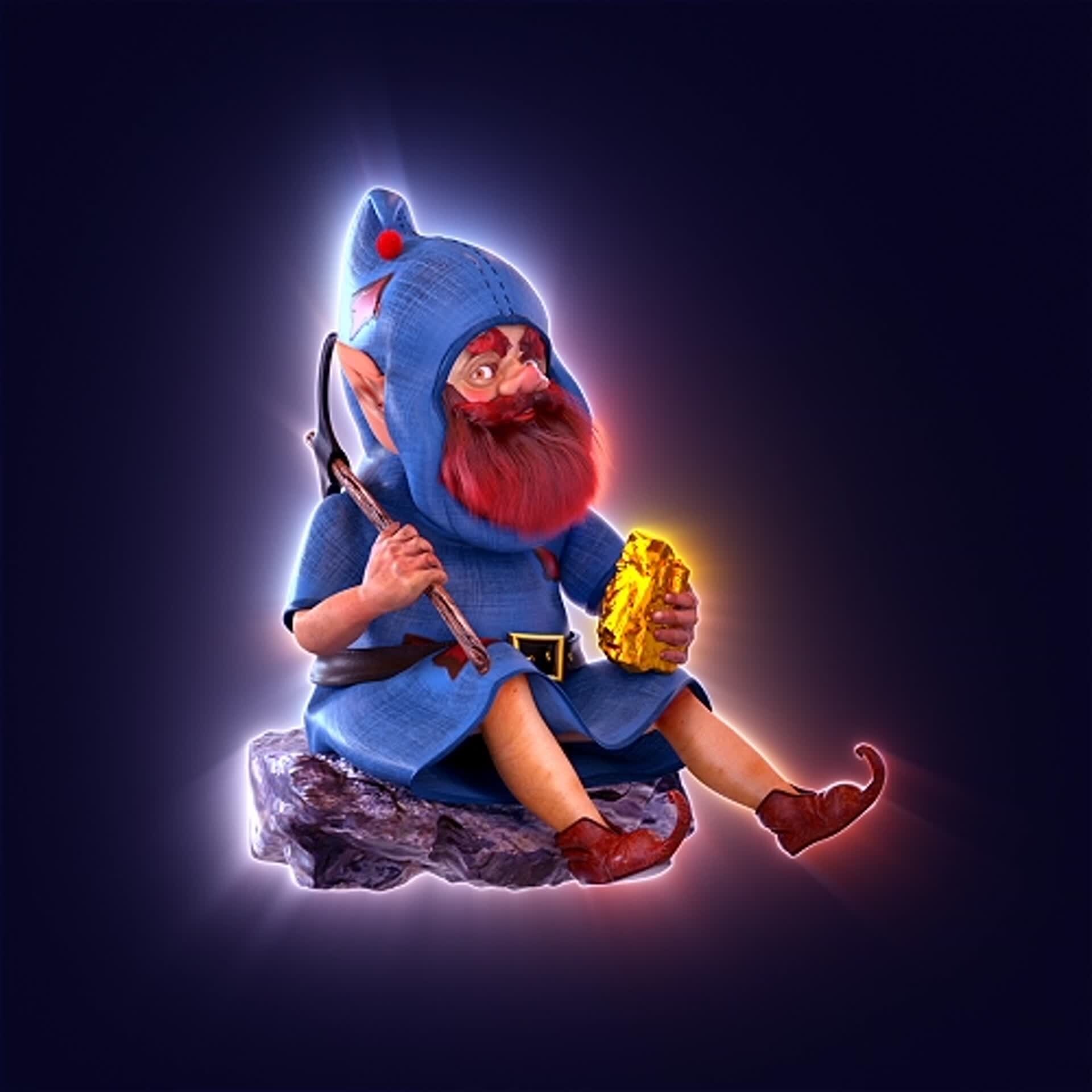 ArtStation - 3D character animation for the Gold Rush themed slot game