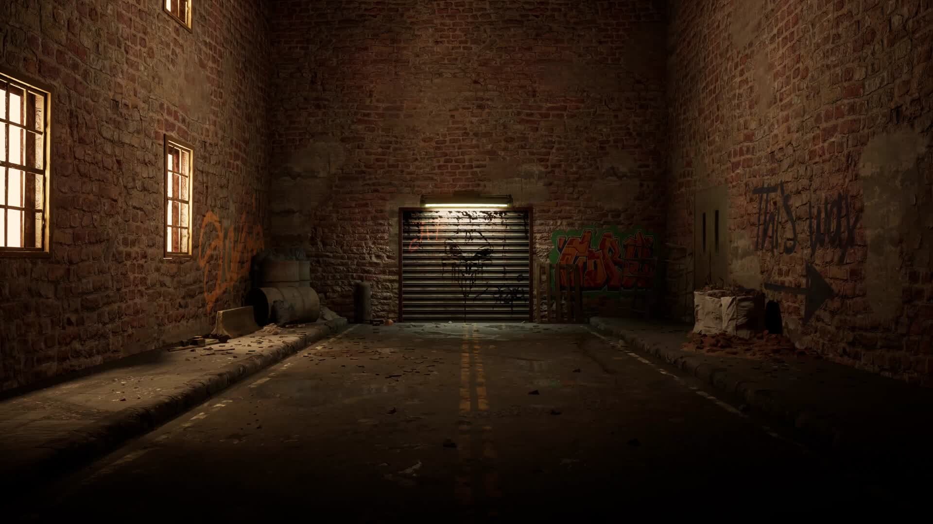 ArtStation - Сinematic of Night exterior scene UE5