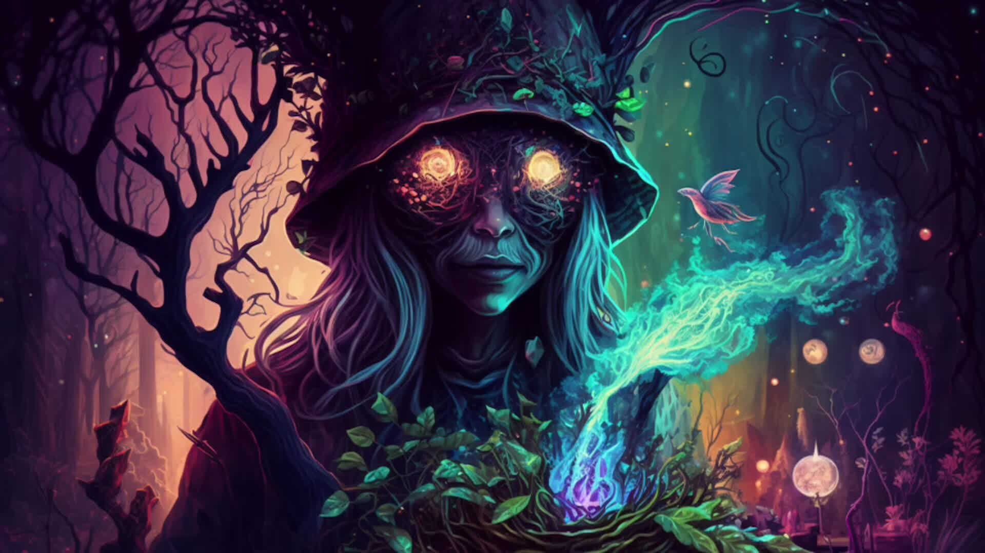 ArtStation - Terence McKenna - The Source Of Magic