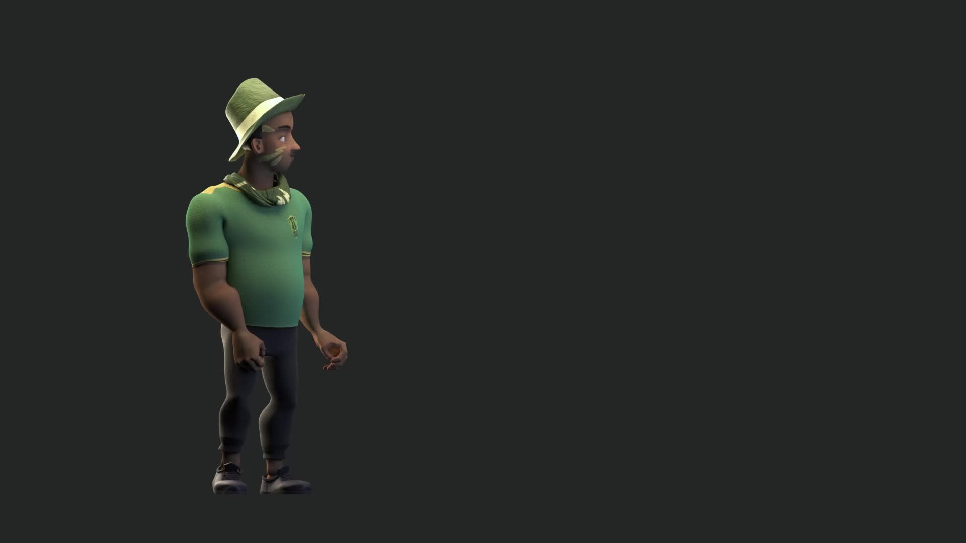 ArtStation - Donovan Animation Practice_Frightened