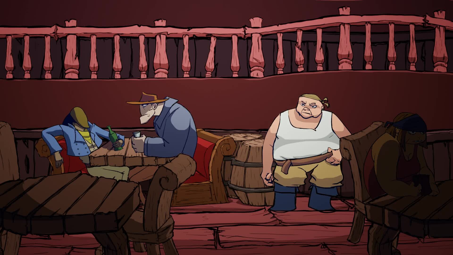 ArtStation - Pub scene animation