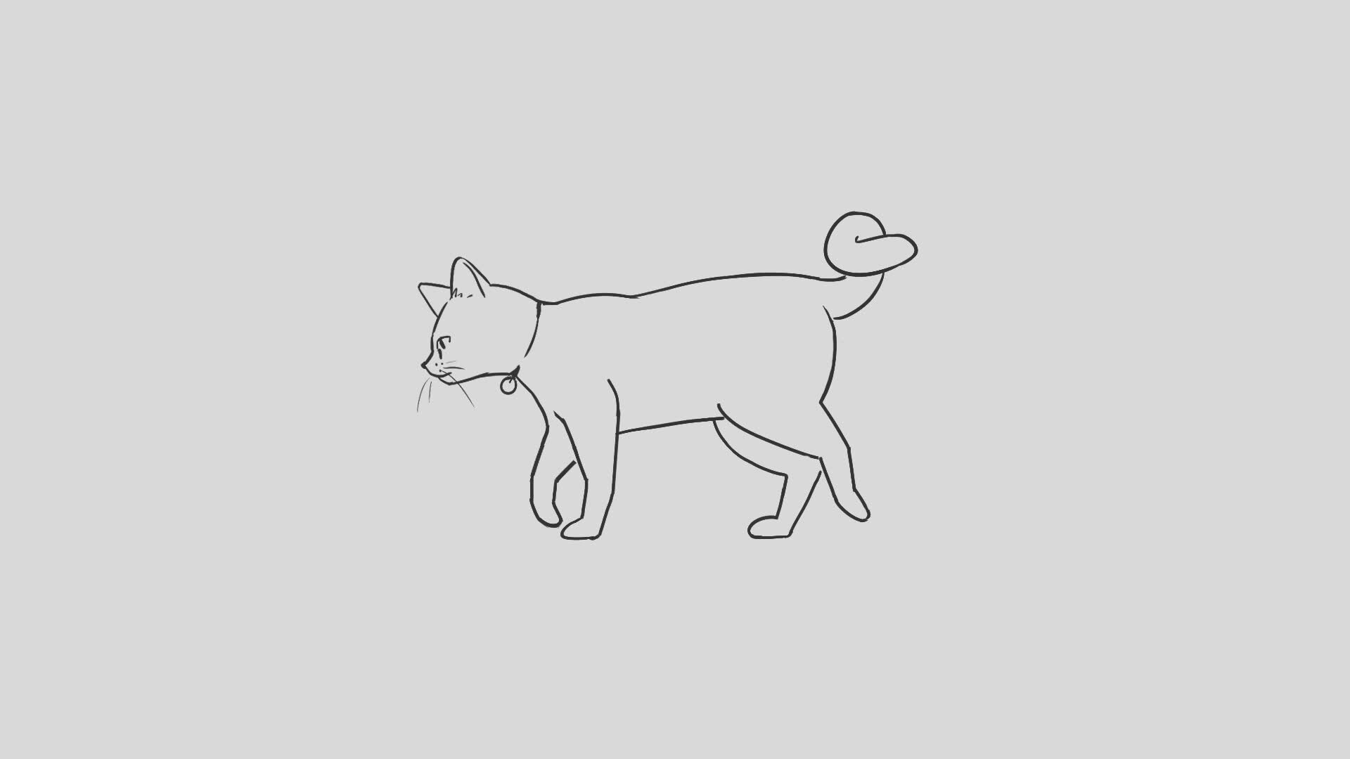 ArtStation - Cat Walk Cycle