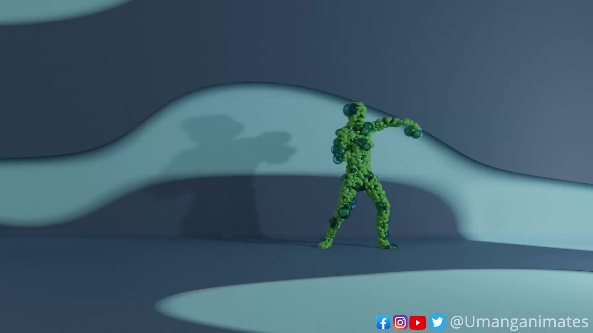 ArtStation - "Light it Up" Dancing balls Animation