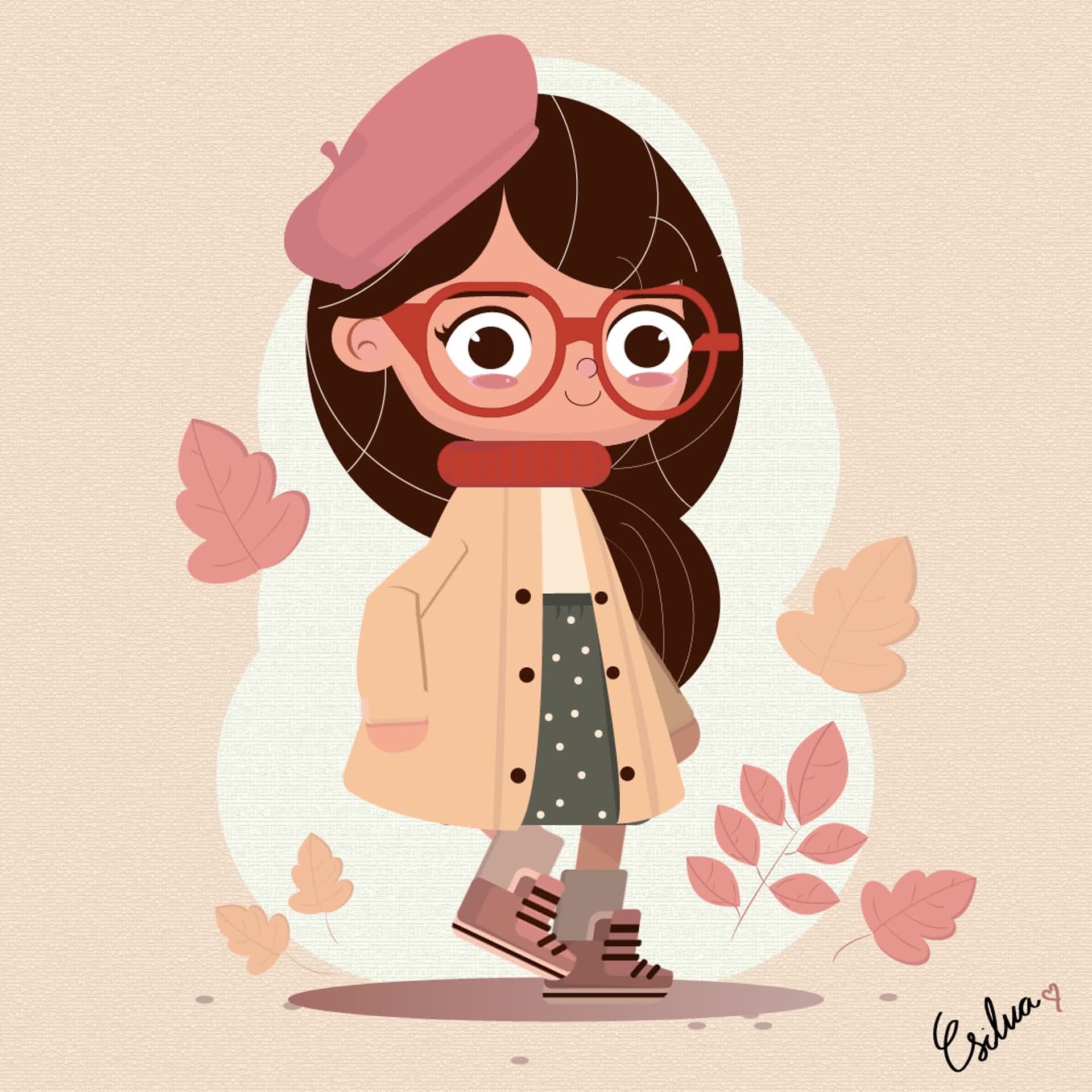 ArtStation - Girl walk Animation