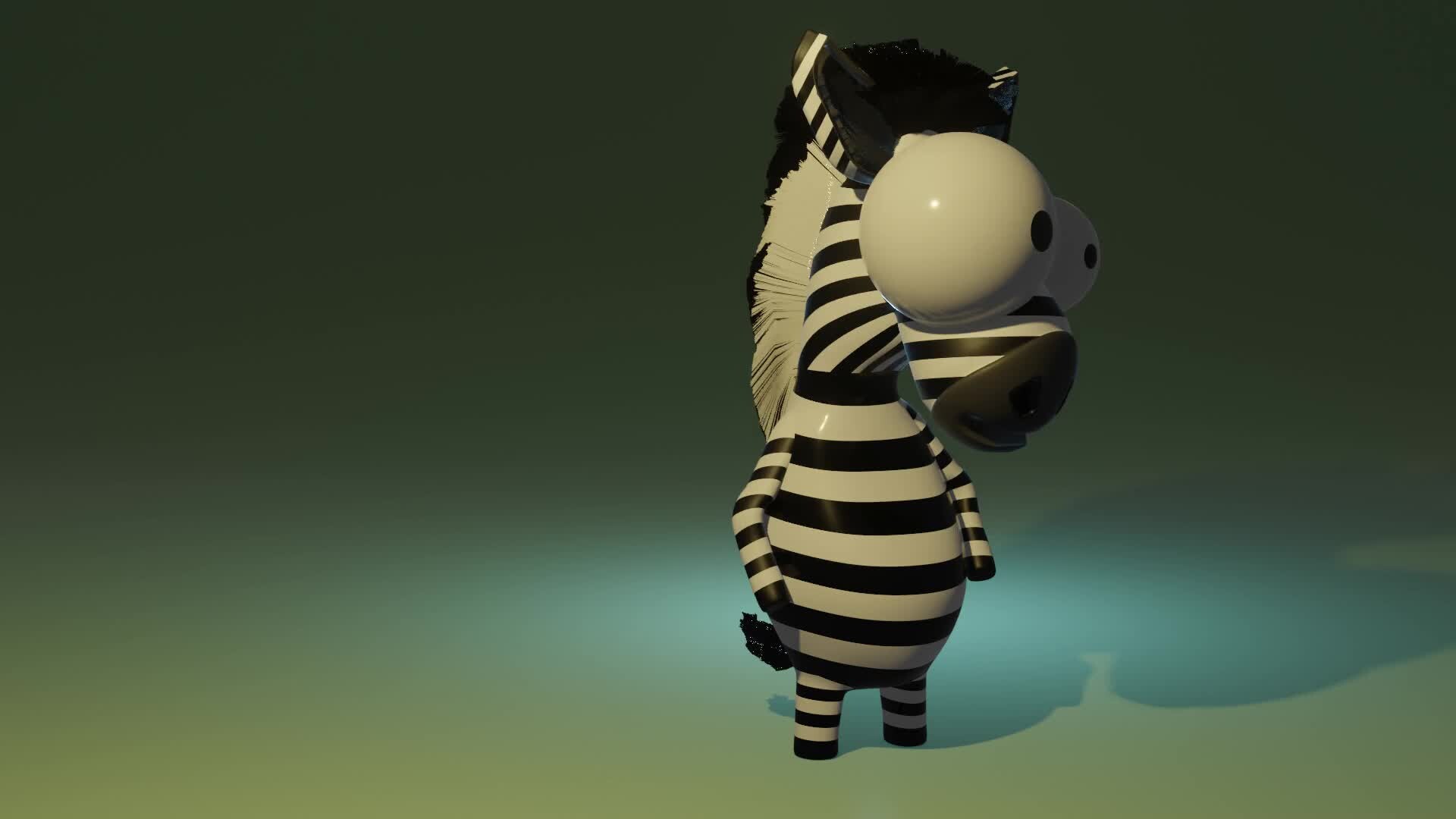 ArtStation - Zebra Character Animation