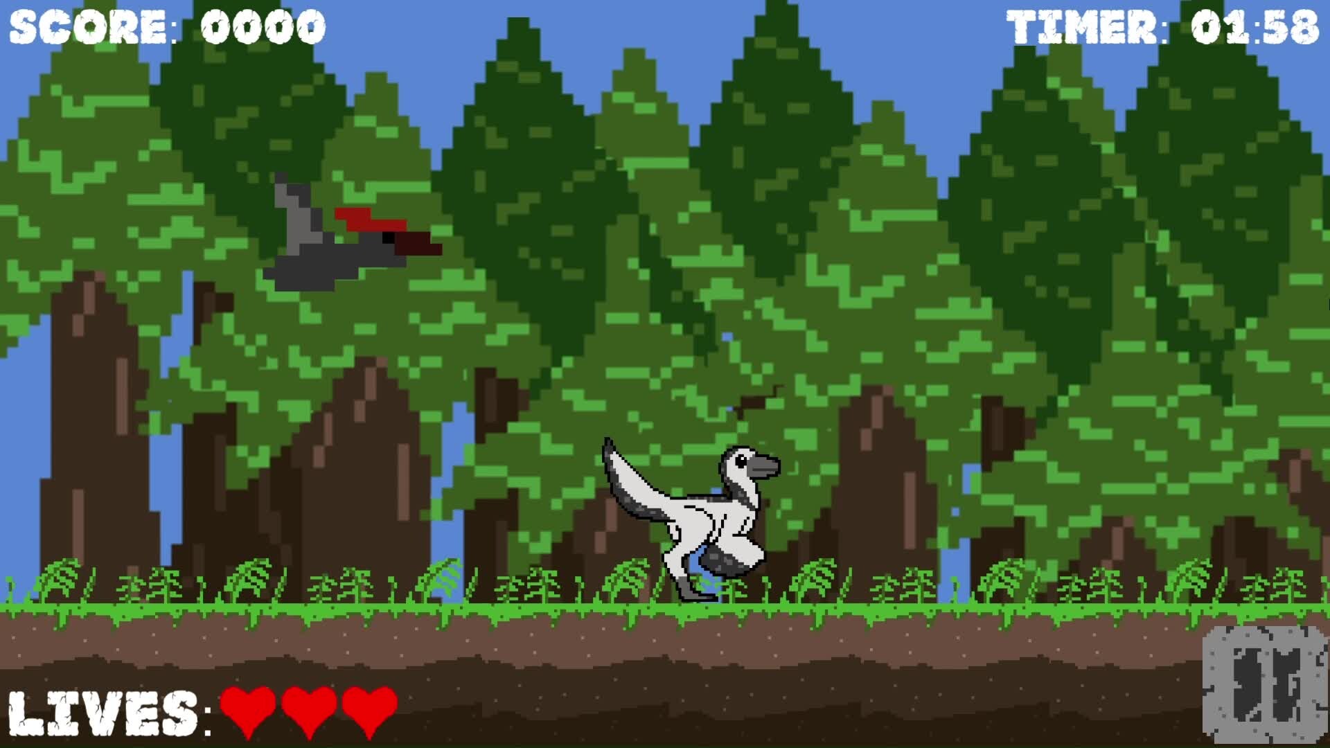 ArtStation - Dinosaur Egg Catch - 2D Arcade Game