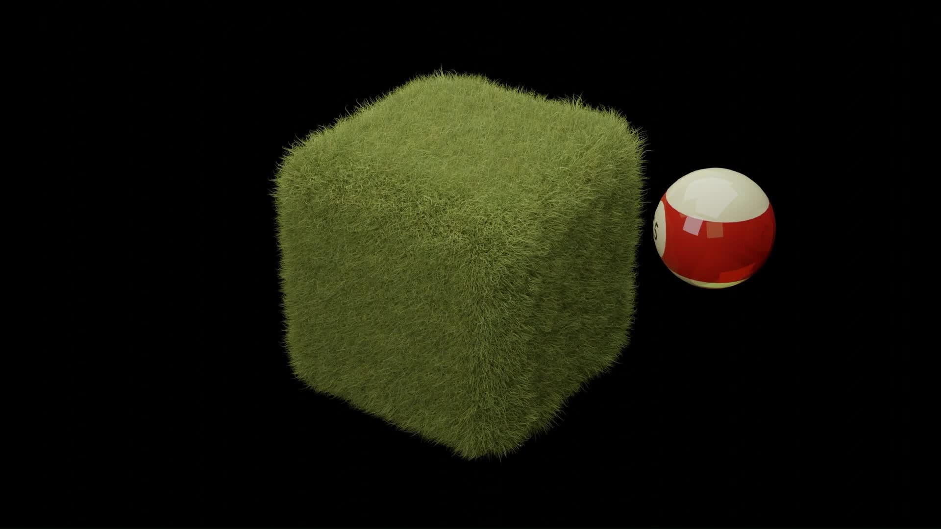 ArtStation - grass cube