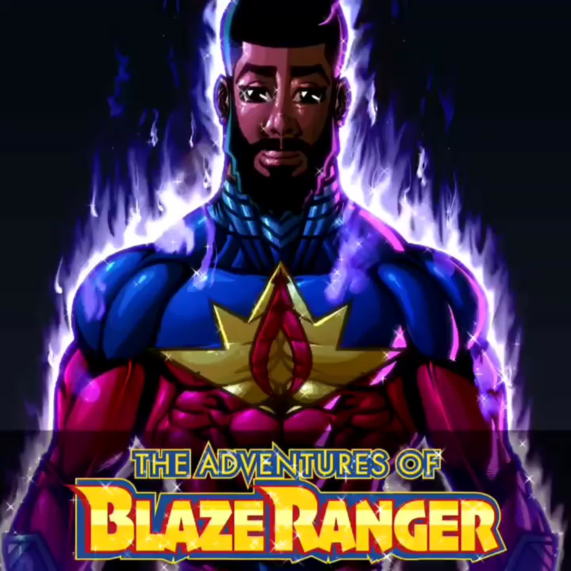 ArtStation - The Blazing Blaze Ranger