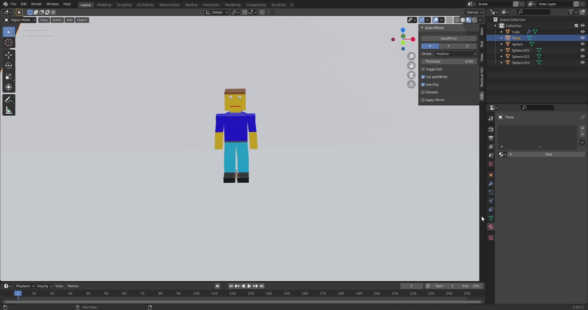 ArtStation - low poly person