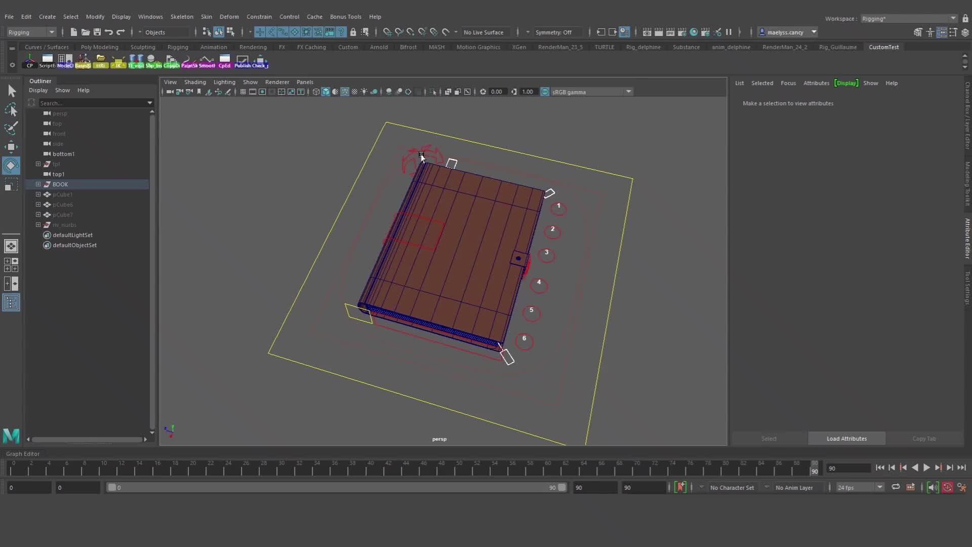 ArtStation - Book rig