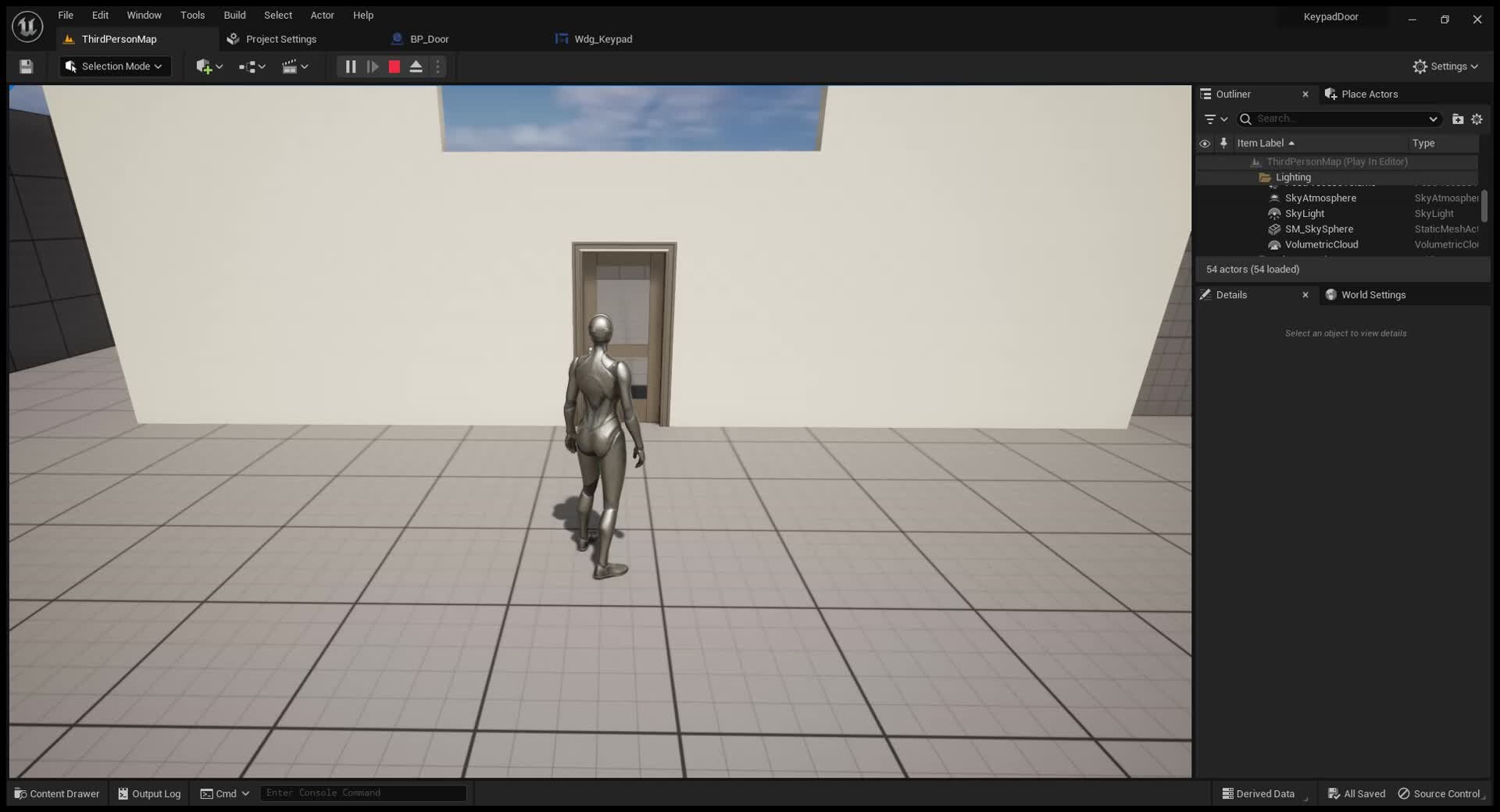 ArtStation - Keypad Door