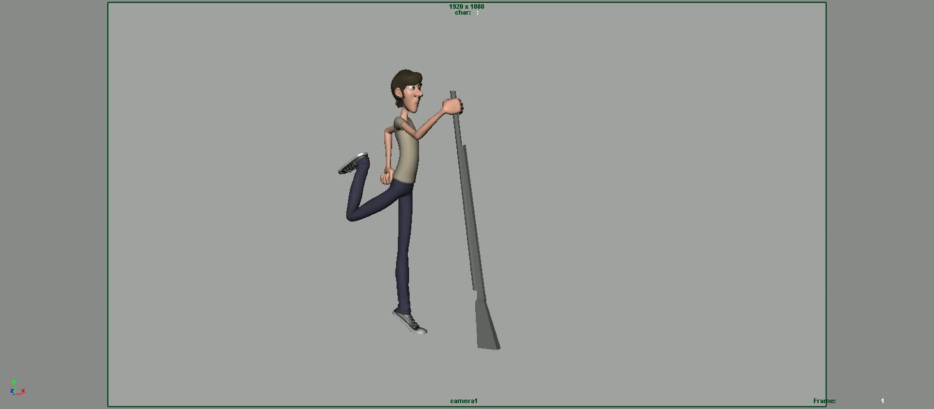 ArtStation - Action Shot 1(Copy Shot, Reference-Animation Mentor)