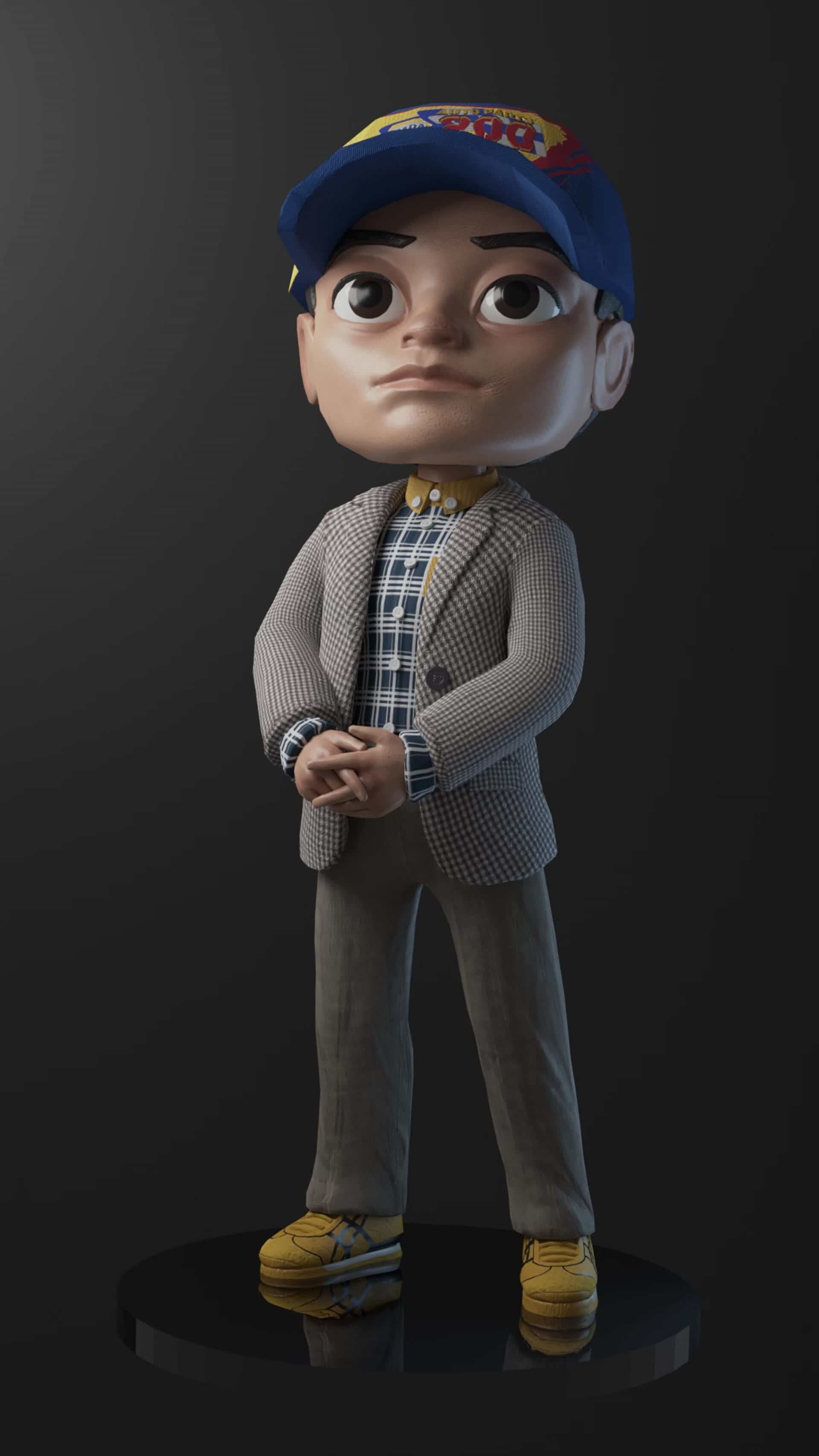 ArtStation - Low poly character