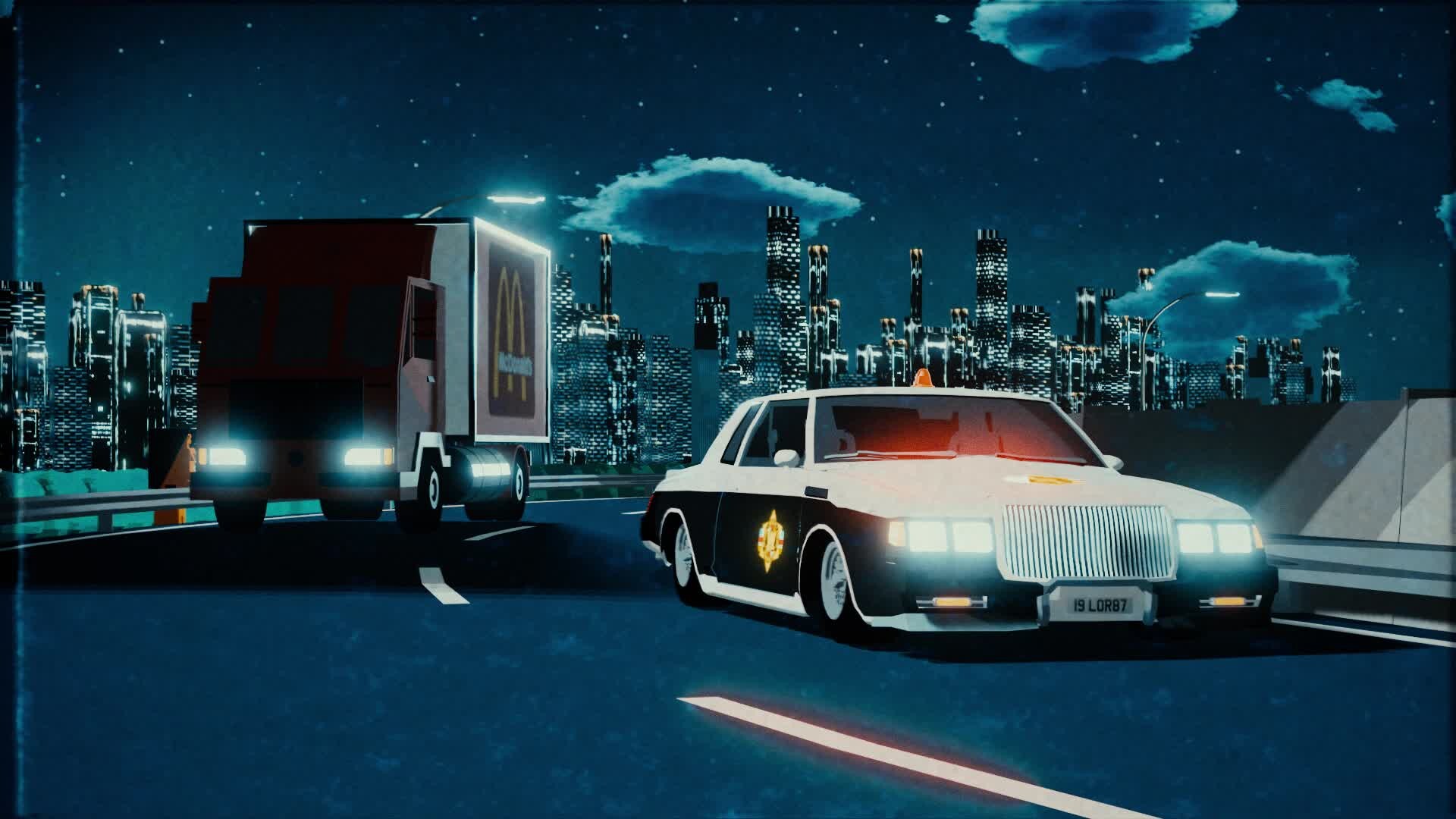 ArtStation - Anime driving loop