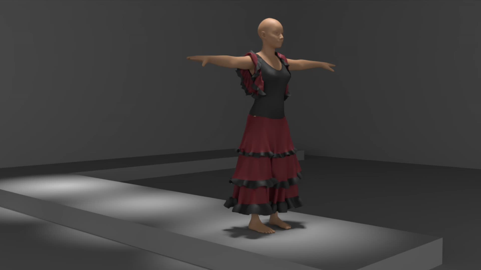 ArtStation - 3D Cloth Simulation - Houdini