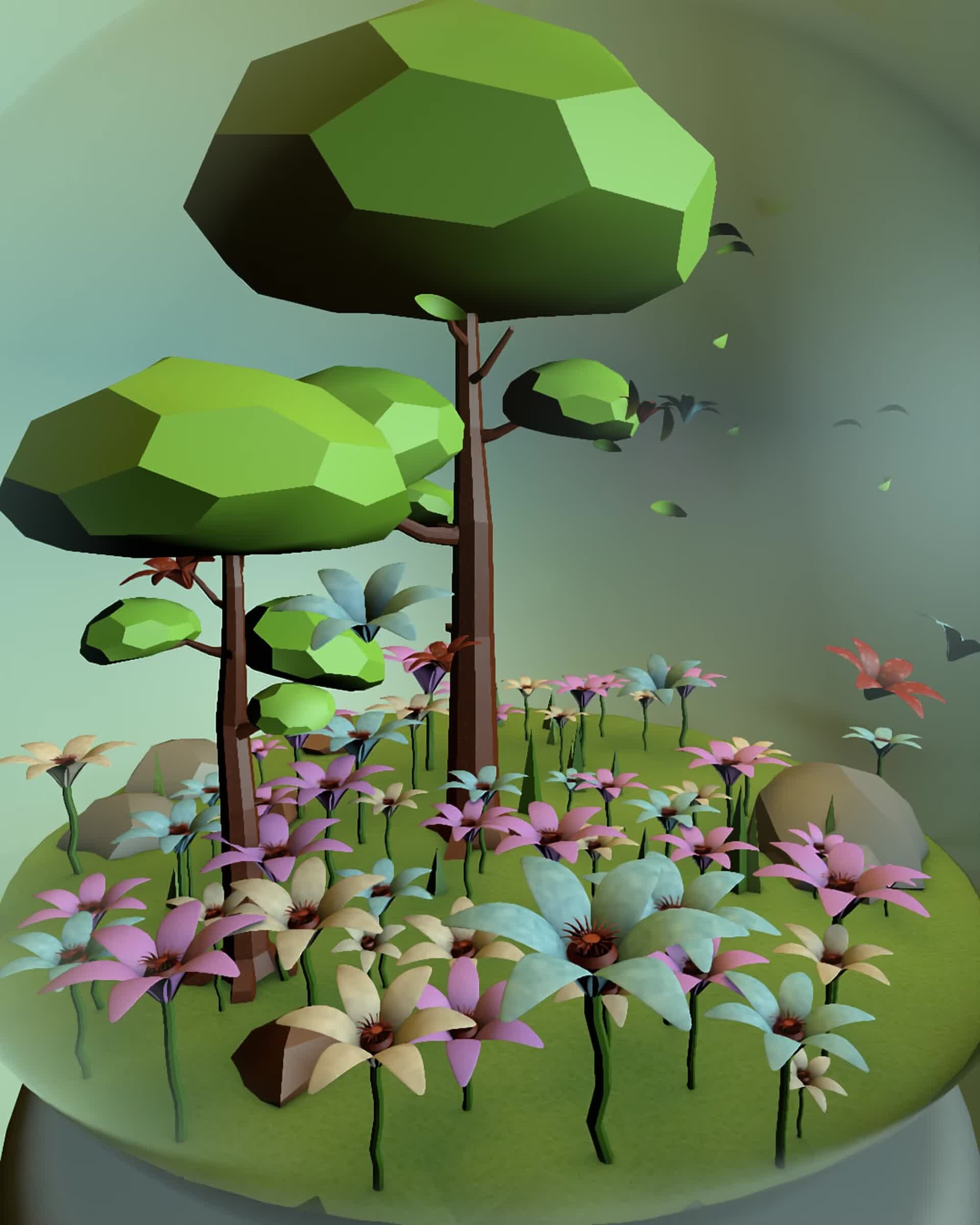 ArtStation - Spring and Winter