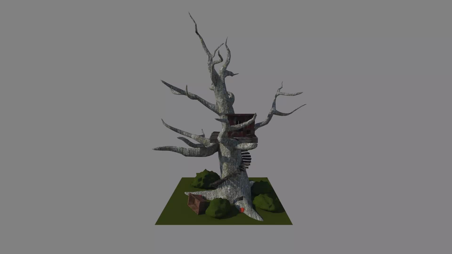 ArtStation - Forgotten Treehouse