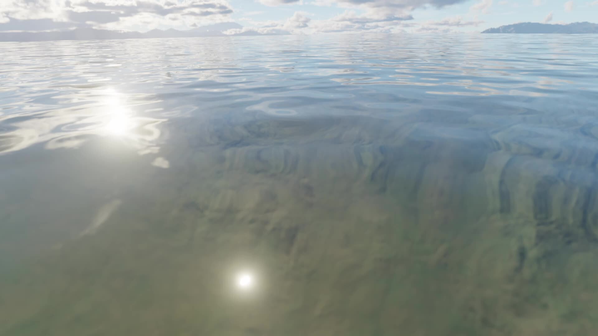 ArtStation - Simple sea view in Blender