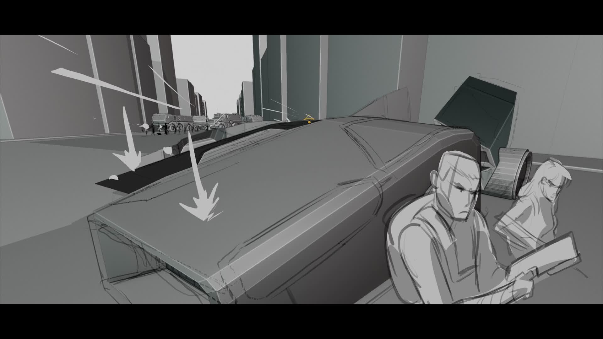 ArtStation - Blender Storyboard Previsualization Test