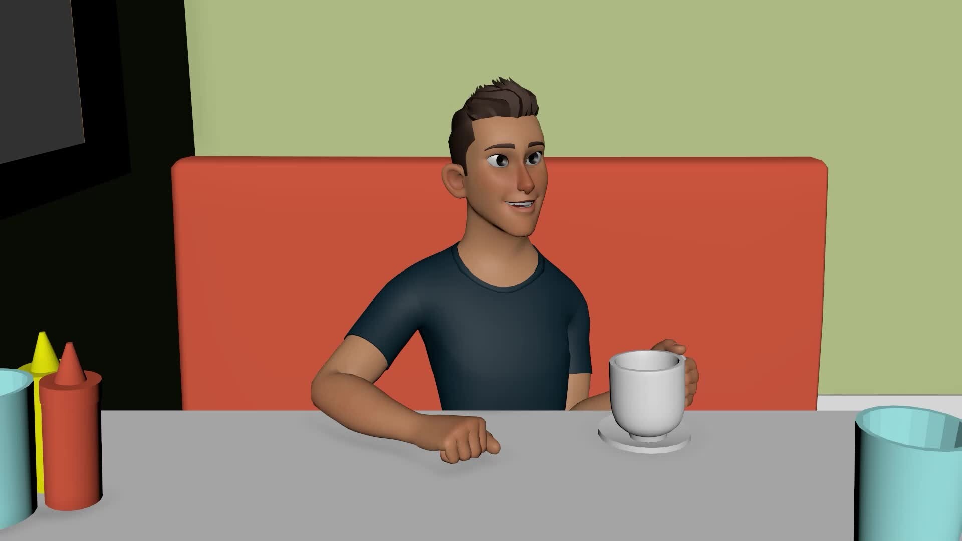 ArtStation - Drinking Animation