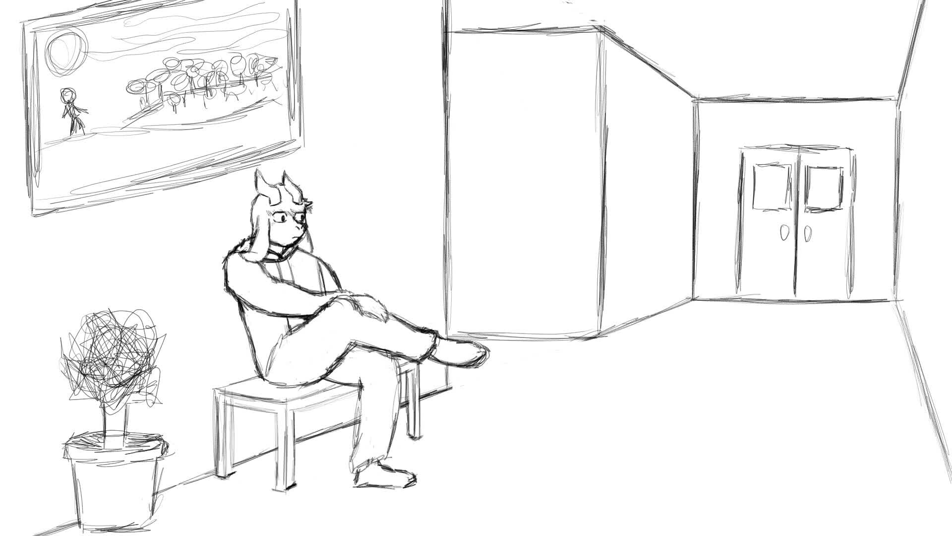 ArtStation - Standing Up Animation