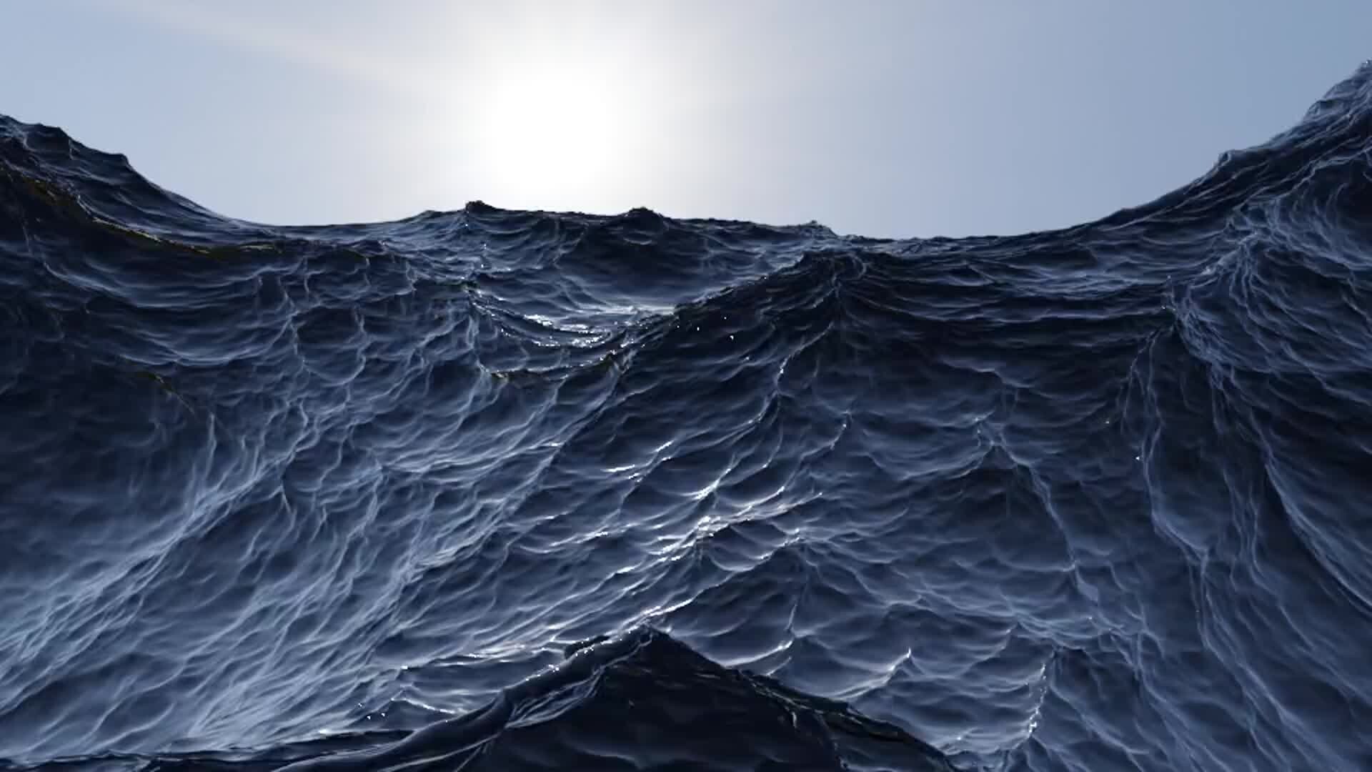 ArtStation - Mar realista animado