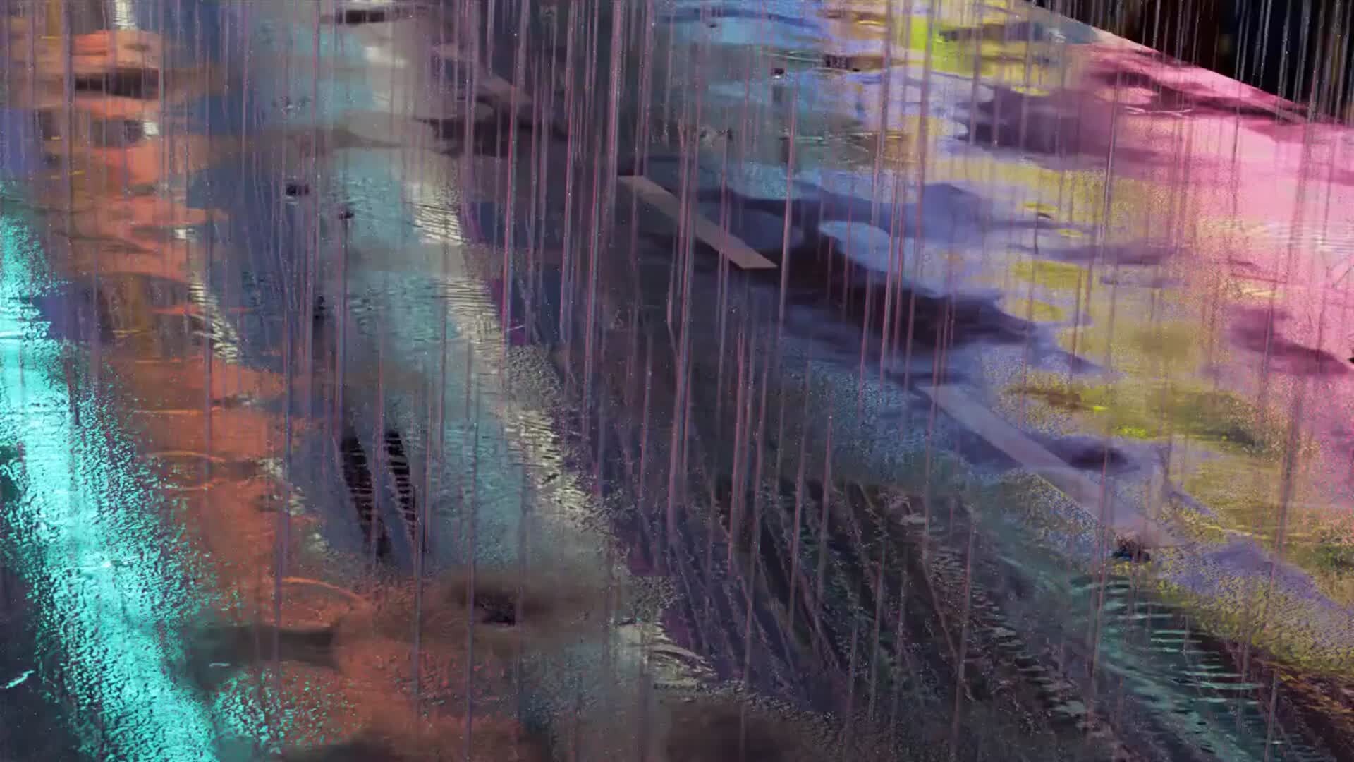 ArtStation - Rain/Portal simulations